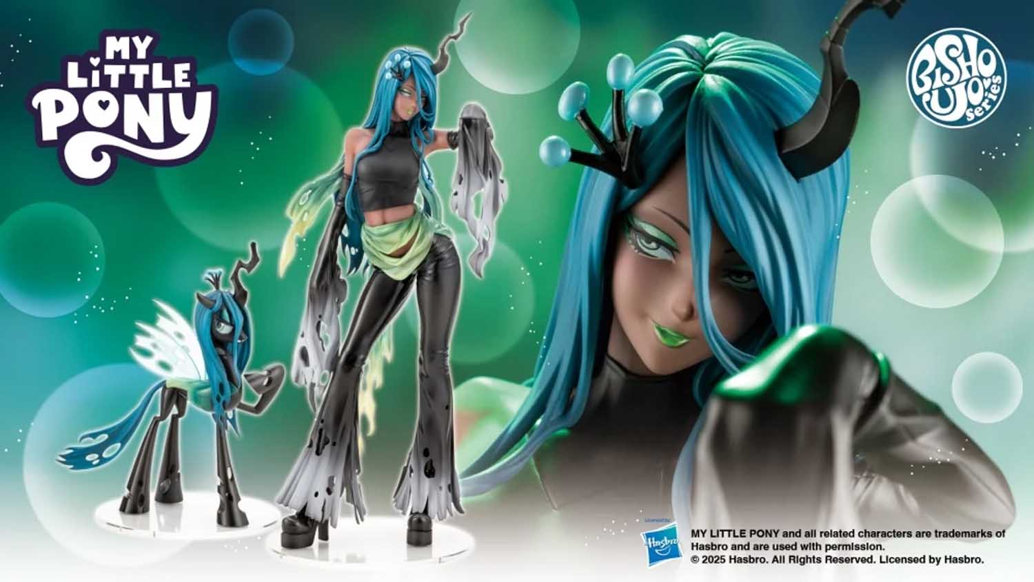 Kotobukiya - My Little Pony Bishoujo Statue: Queen Chrysalis – Ages Three and Up