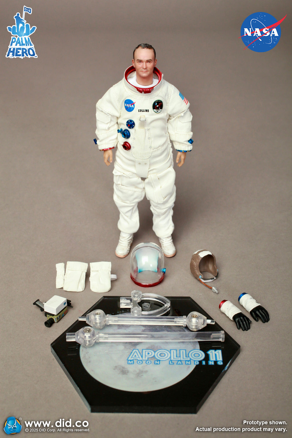 DID - 1/12 Palm Hero Series Apollo 11 Astronauts - Michael Collins ...