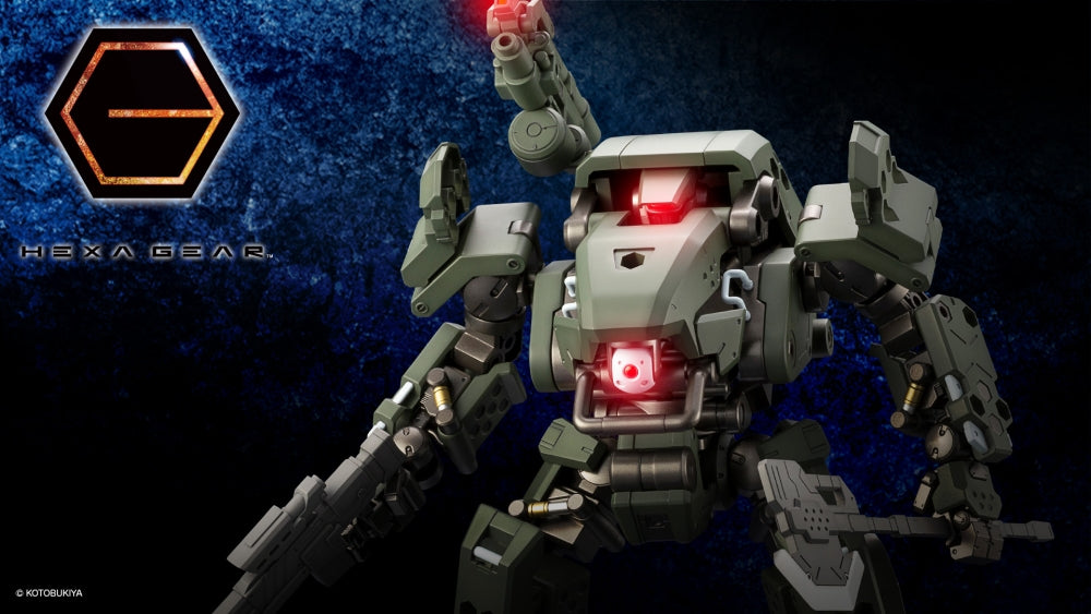 Kotobukiya - Hexa Gear - Bulkarm Alpha (Jungle Type) – Ages Three and Up