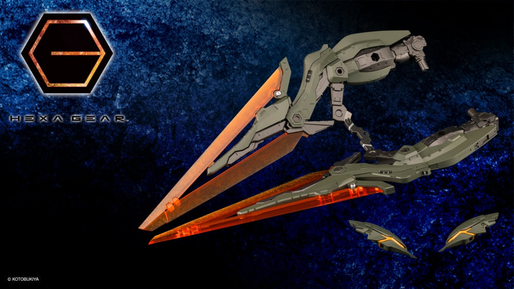 Kotobukiya - Hexa Gear - Booster Pack 11 Biting Scissors – Ages Three ...