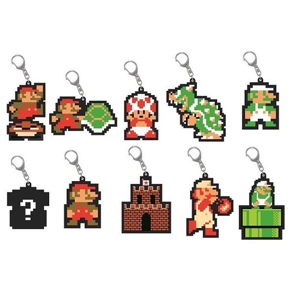Ulala Cube - Super Mario Bros Rubber Mascot Keychain – Ages Three and Up