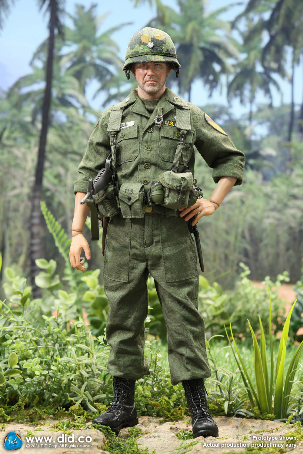 DID - 1/6 Vietnam War - U.S. Army Lt. Col. Moore – Ages Three and Up