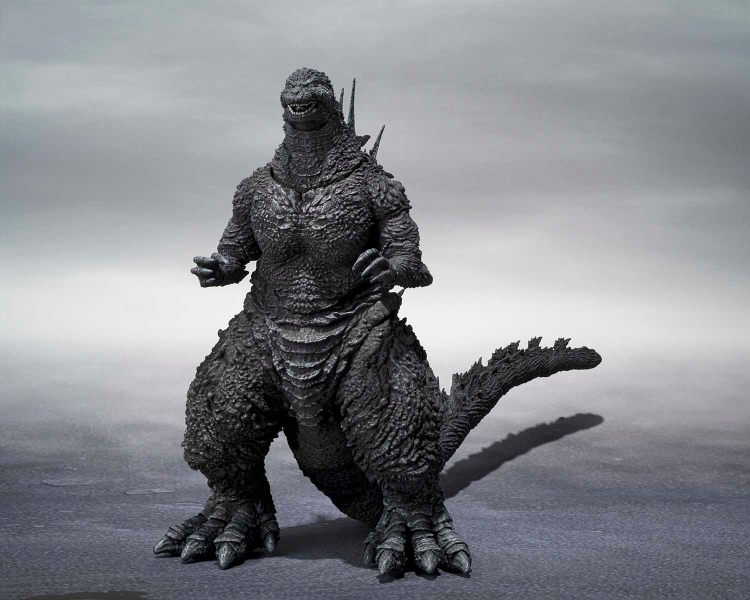 Bandai - S.H.MonsterArts Godzilla -1.0 (2023) - Godzilla (Minus Colour ...
