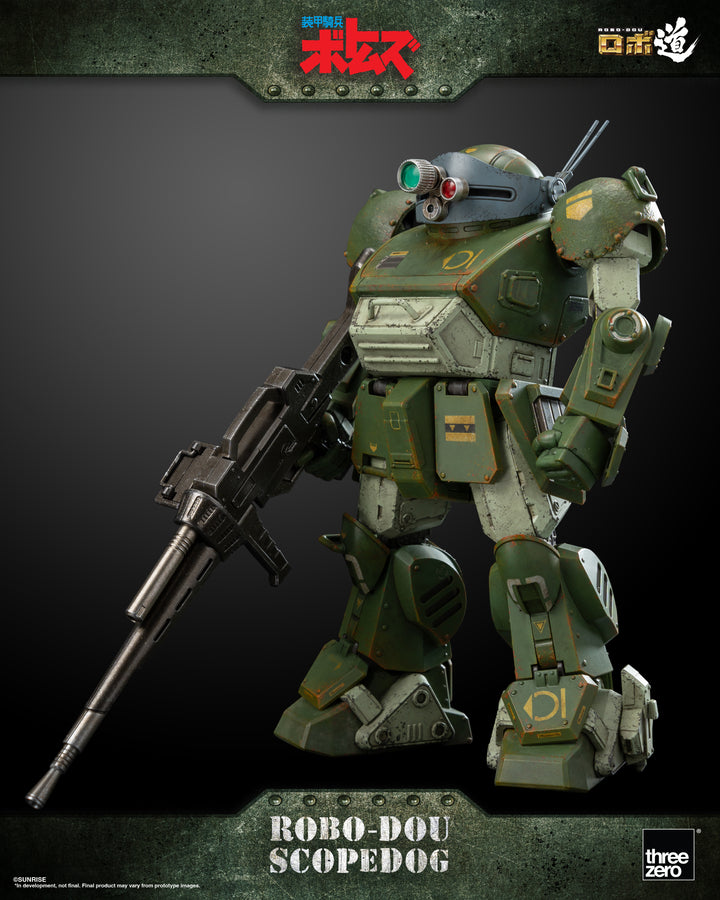 Threezero - ROBO-DOU Armored Trooper Votoms: Scopedog – Ages Three and Up