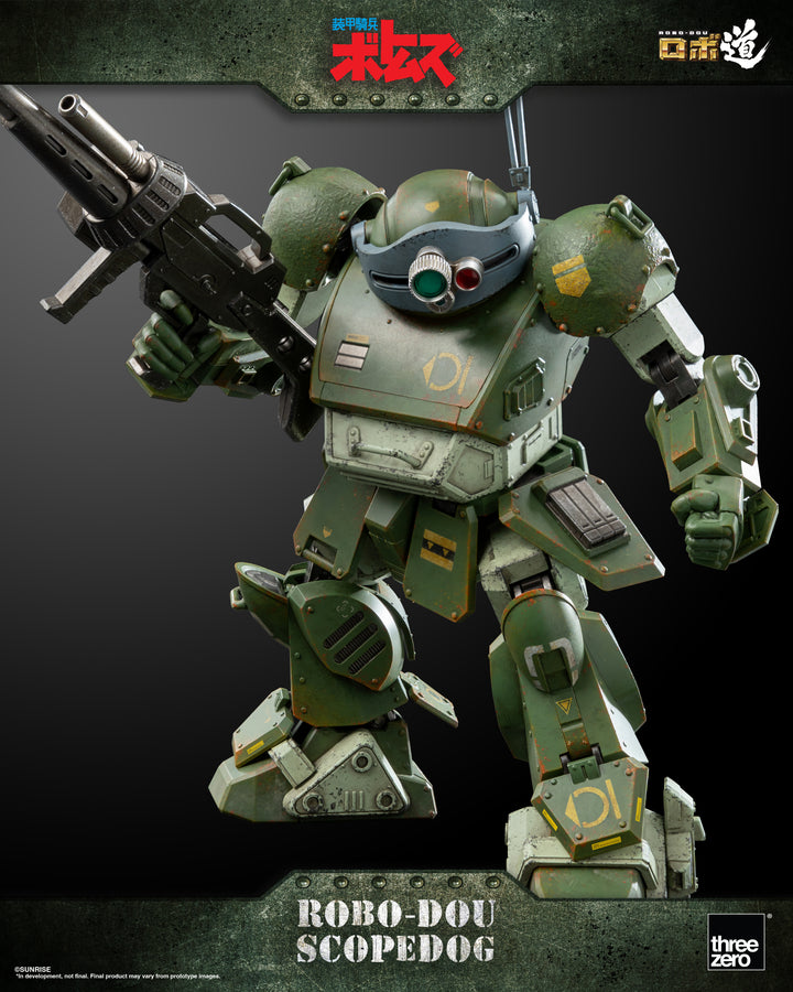 Threezero - ROBO-DOU Armored Trooper Votoms: Scopedog – Ages Three and Up