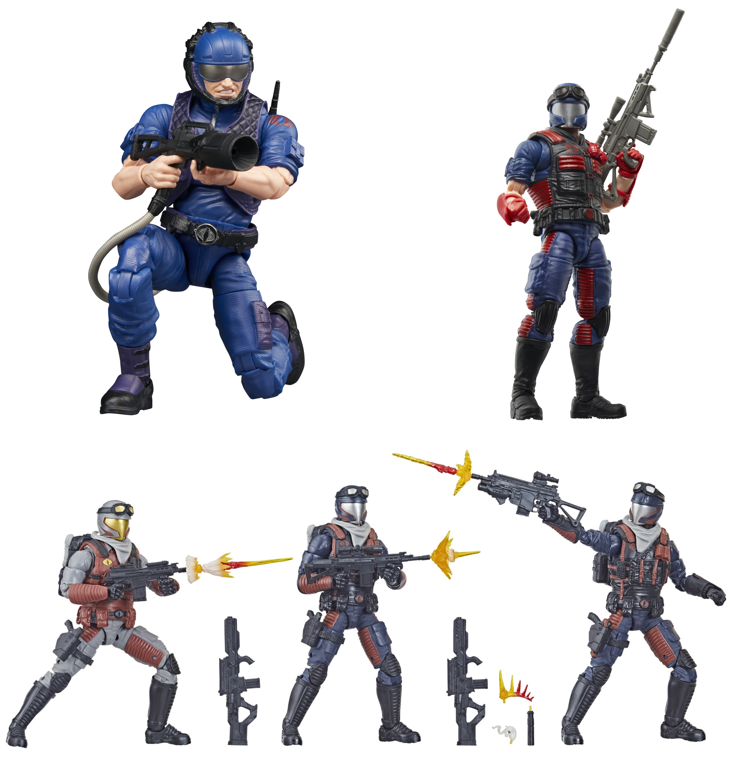 G.I. Joe Classified Viper Army Bundle – Ages Three and Up