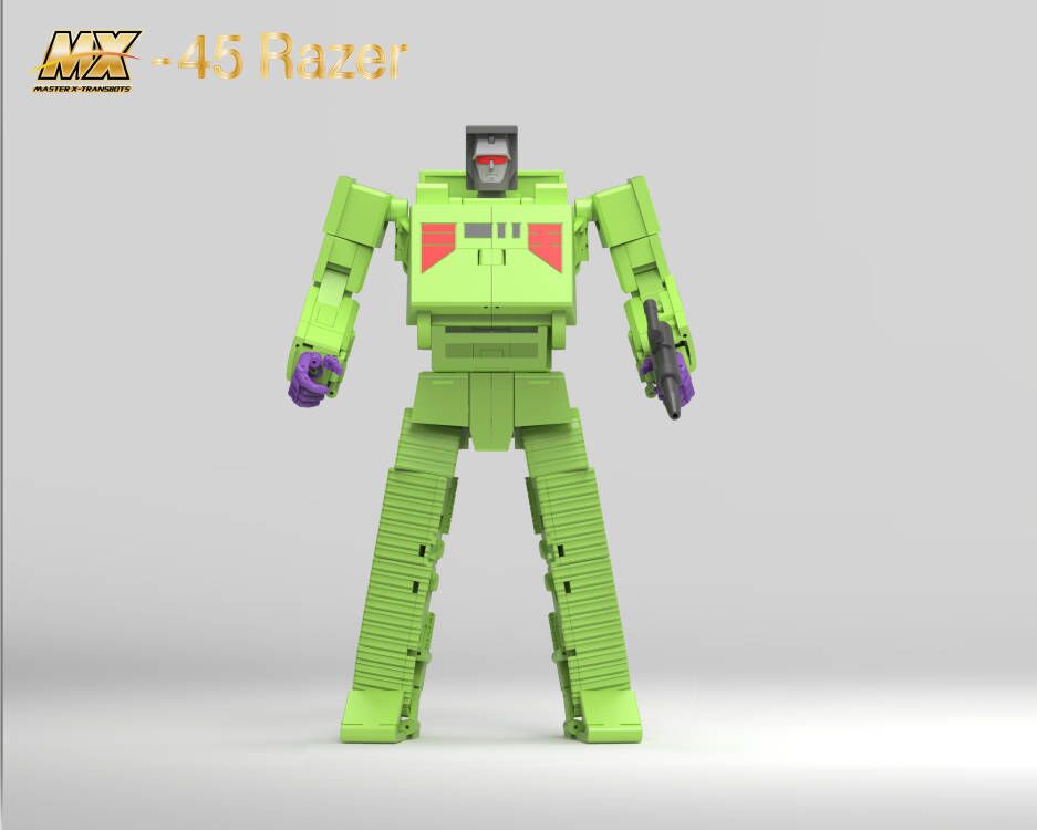 X-Transbots - MX-45 Razor – Ages Three and Up