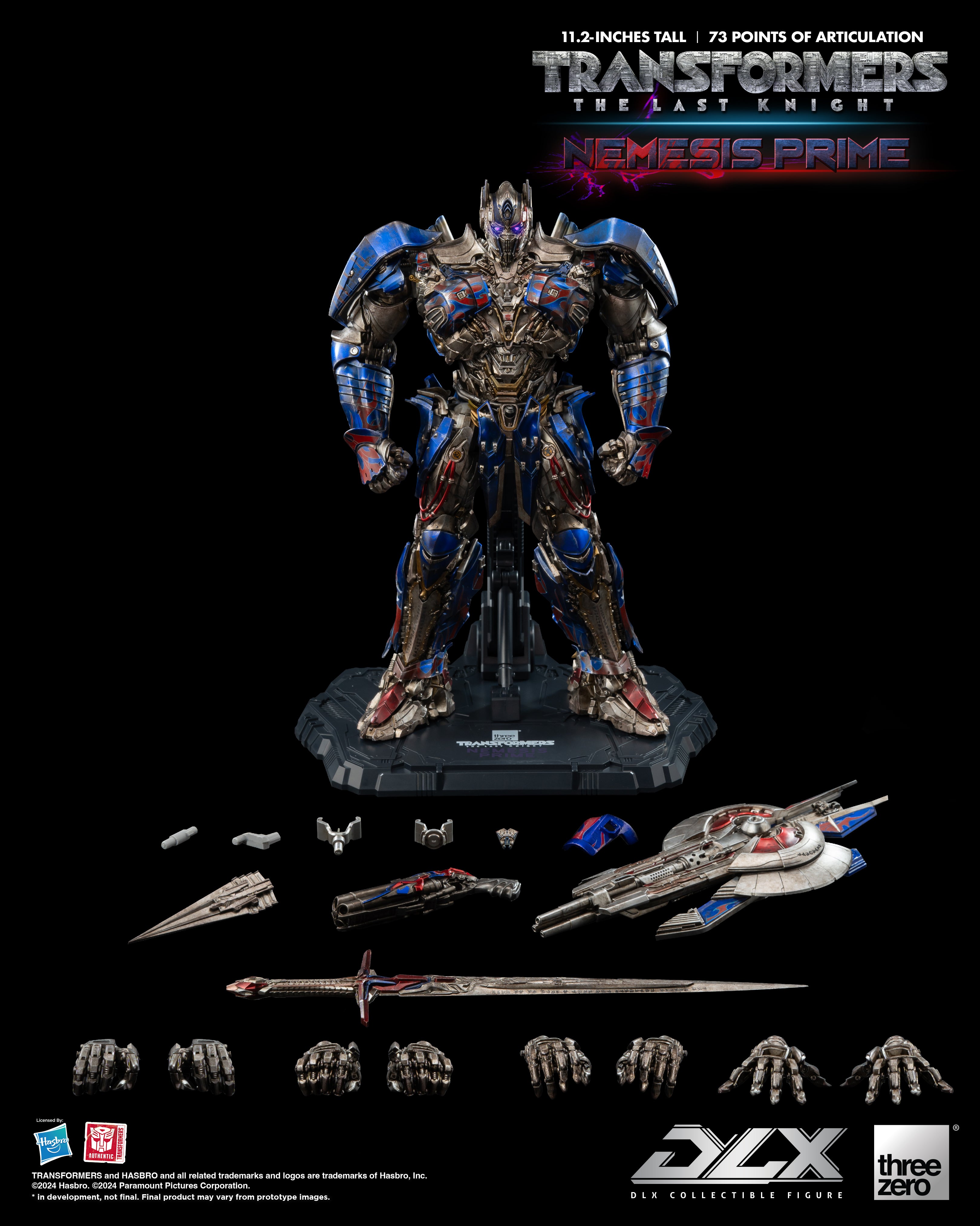 Threezero - Transformers The Last Knight - DLX Nemesis Prime – Ages ...