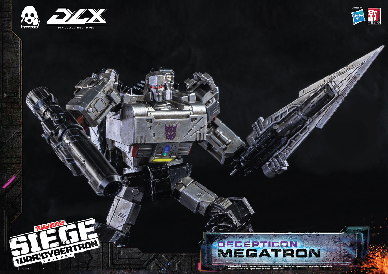 Threezero - Transformers War For Cybertron Trilogy - DLX Megatron (Rei ...