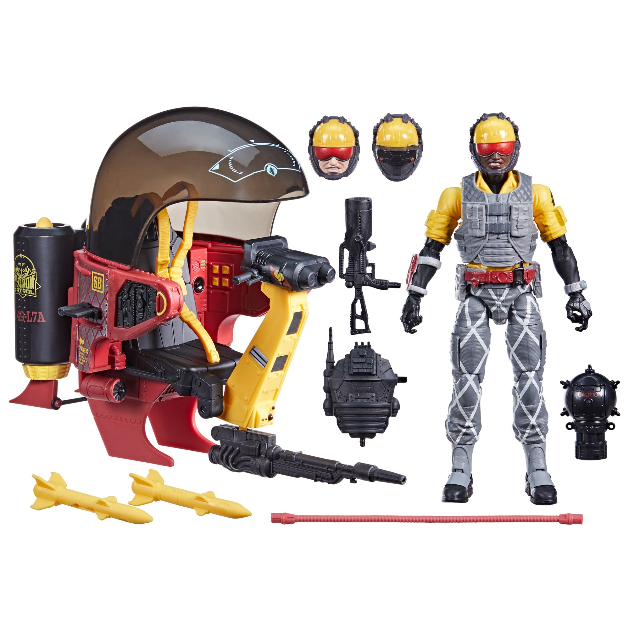 G.I. Joe Classified Series - Python Patrol Tele-Viper and Cobra Flight ...