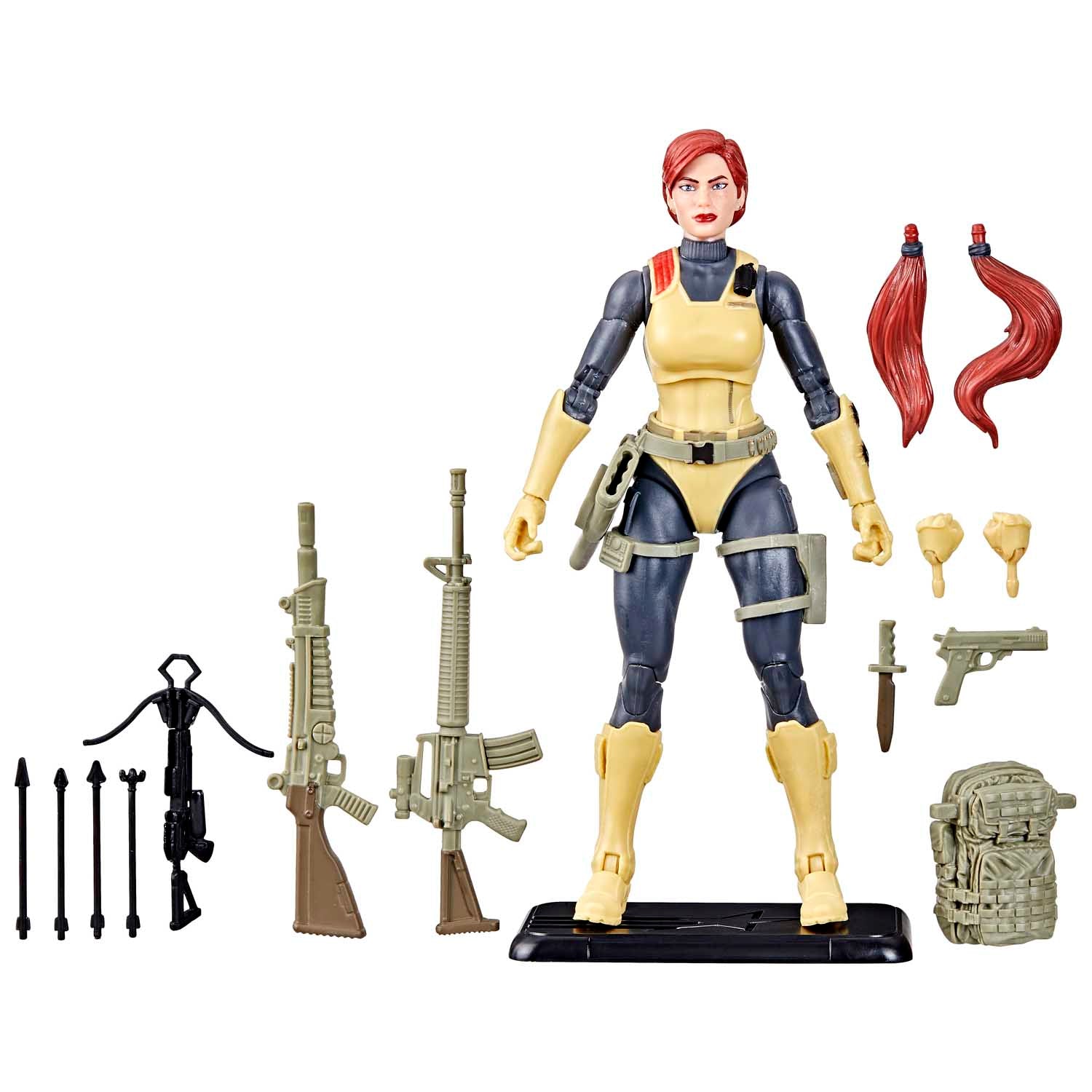 G.I. Joe Classified Series - Scarlett (Retro Card) – Ages Three and Up