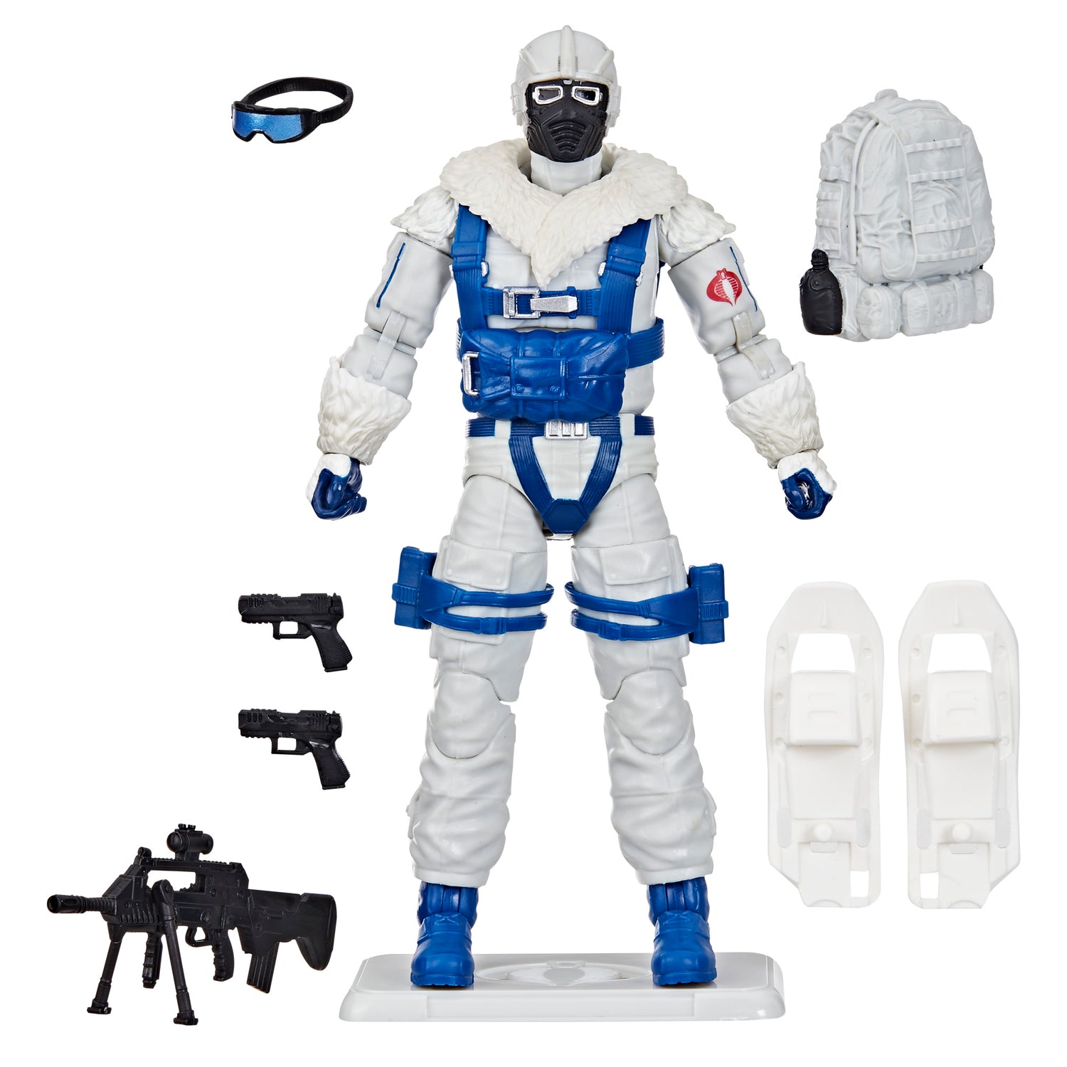 G.I. Joe Classified Series - Snow Serpent (Retro Card) – Ages Three and Up