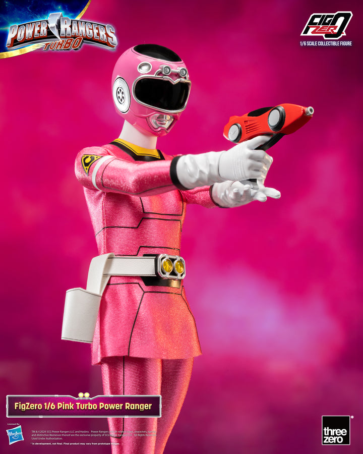 Threezero - FigZero Power Rangers Turbo - Pink Turbo Ranger – Ages ...