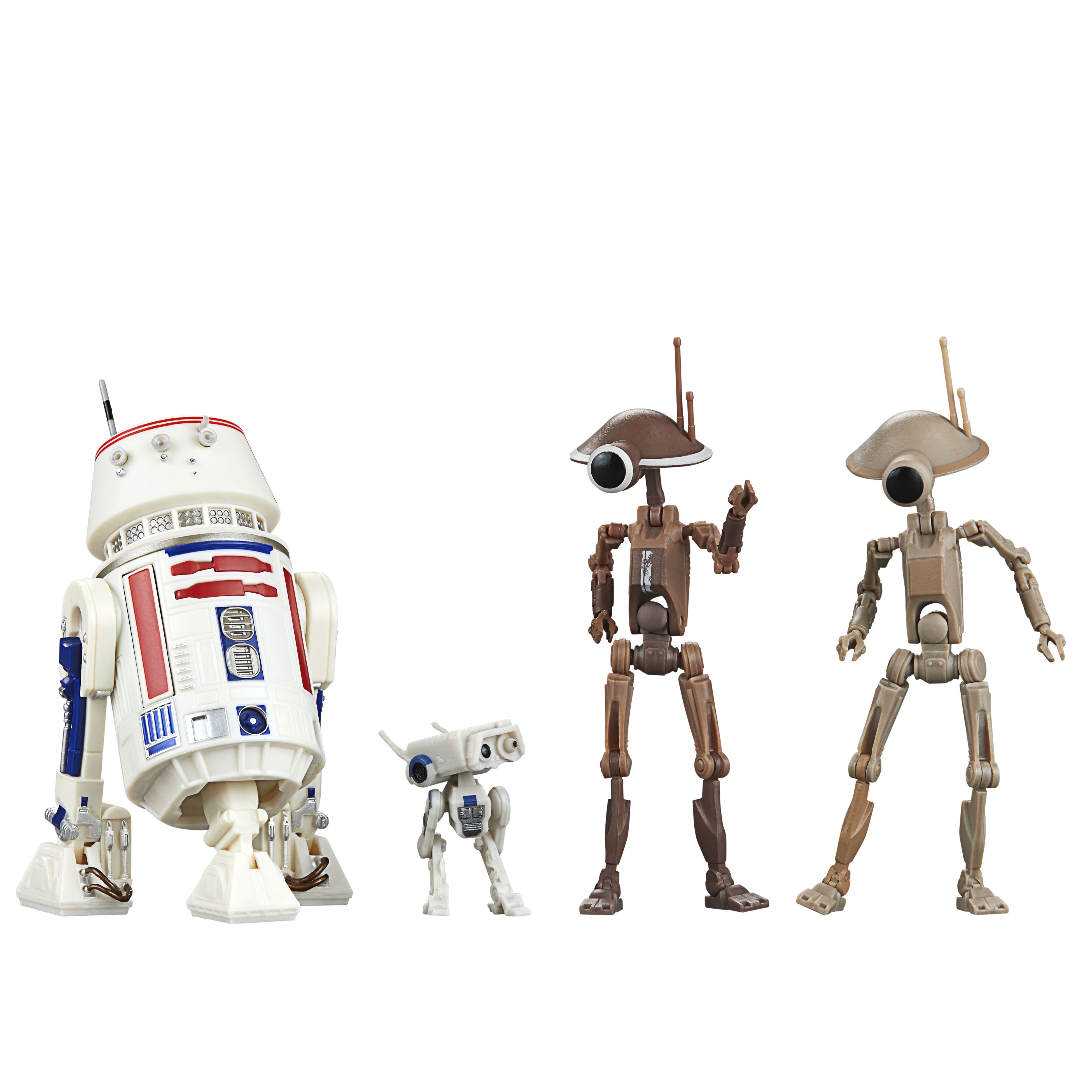 Star Wars - The Black Series - R5-D4, BD-72, and Pit Droids – Ages ...
