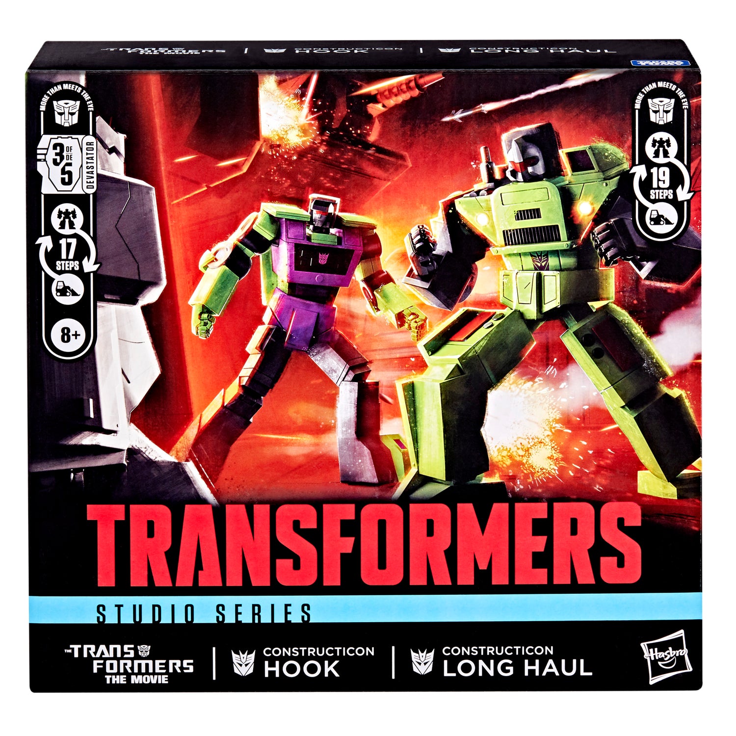 Transformers Studio Series - Constructicon Long Haul & Constructicon H ...