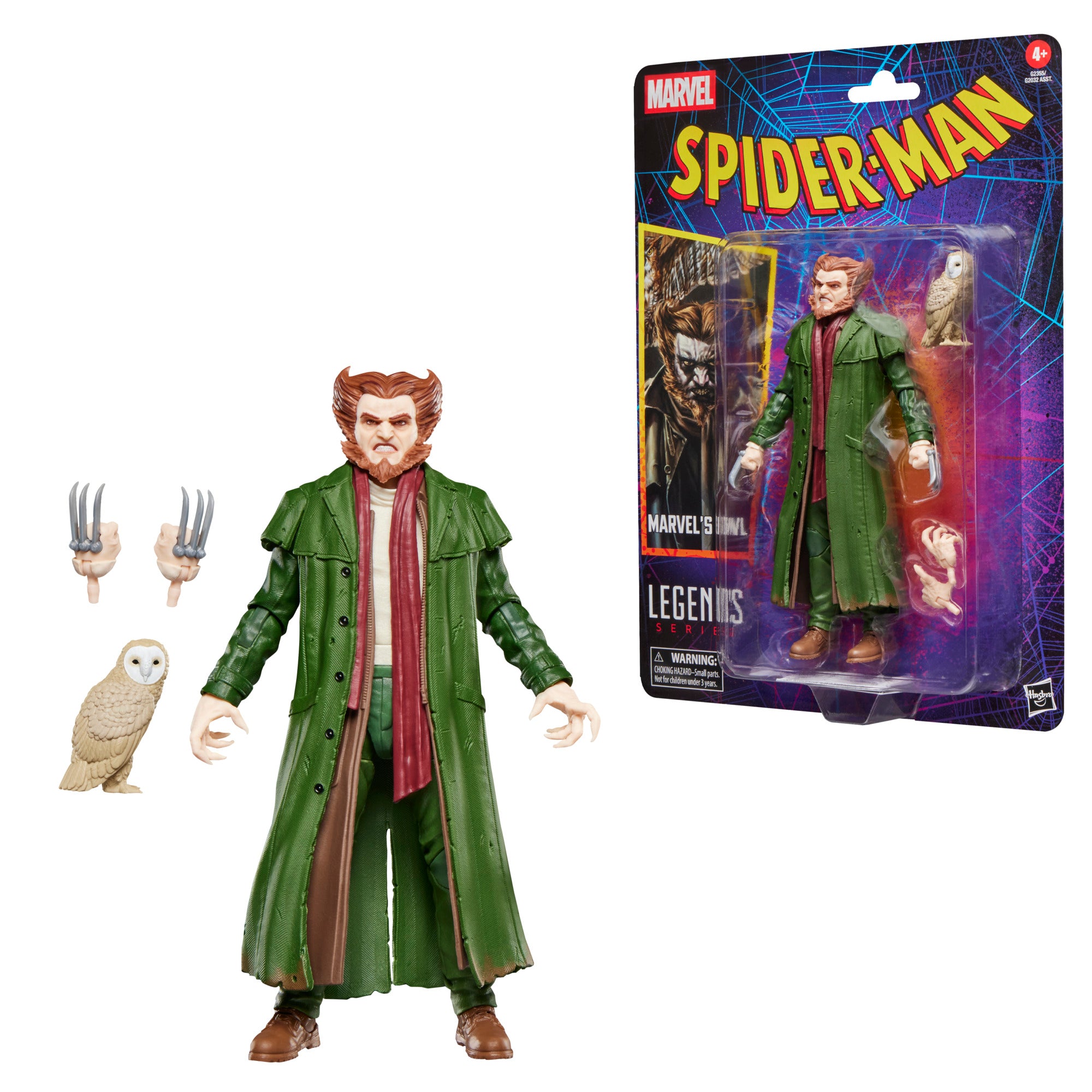 Marvel Legends Series - Marvel’s Owl – Ages Three and Up