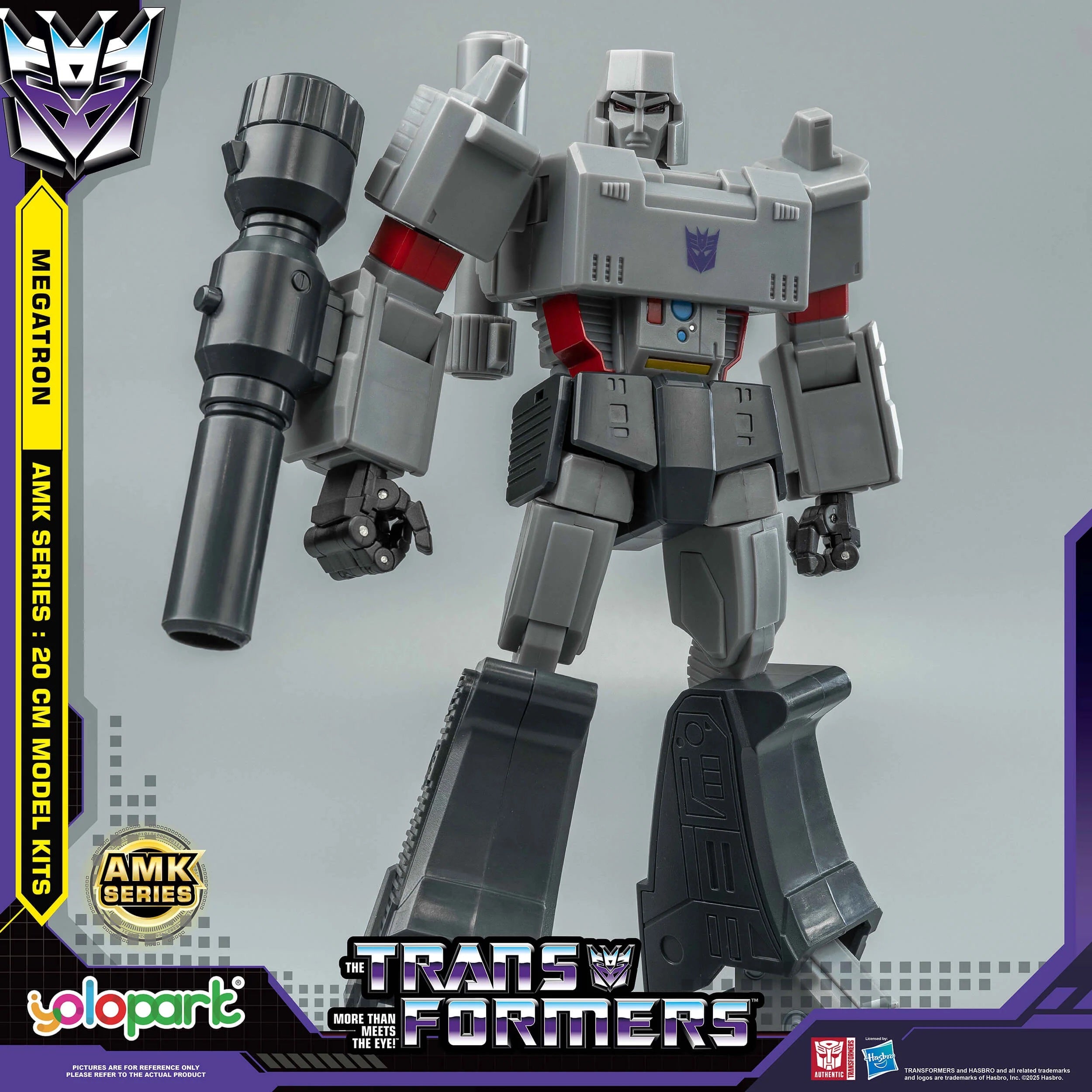 Transformers: Generation 1 - 20cm Megatron Model Kit - AMK Series ...