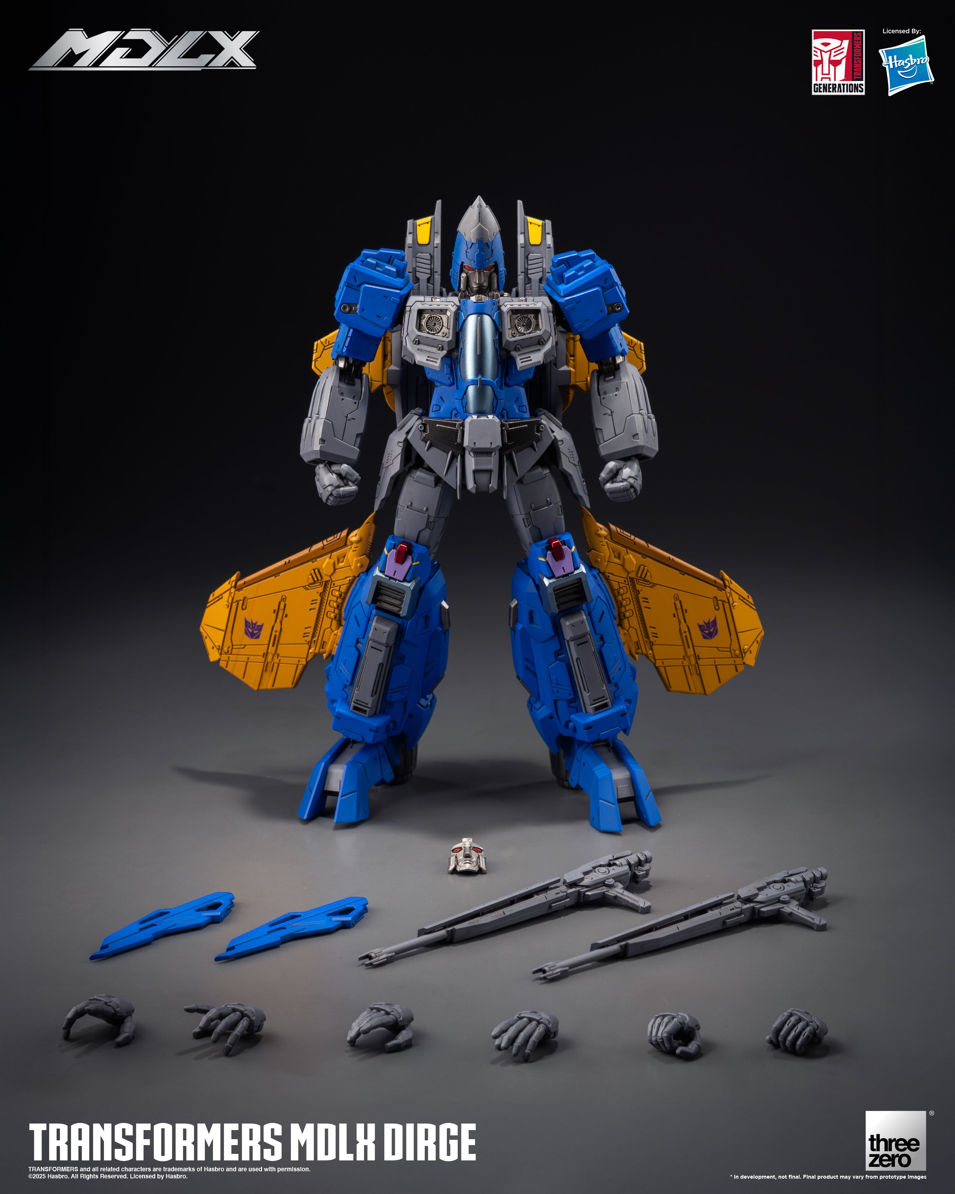 Threezero - Transformers - MDLX Dirge – Ages Three and Up