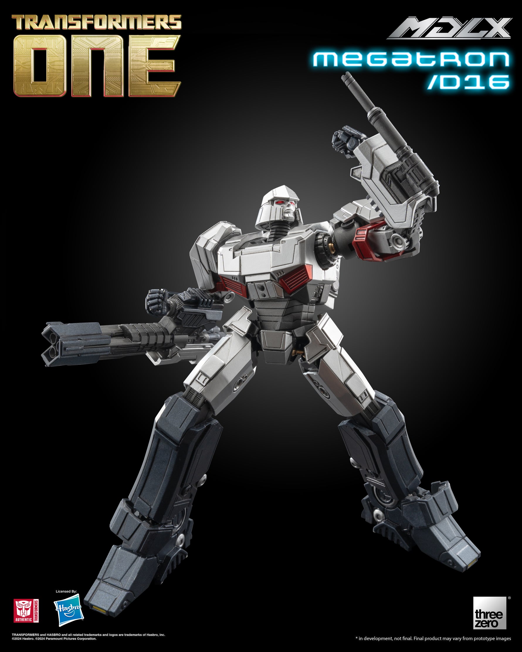 Threezero - Transformers - MDLX Megatron/D16 (Transformers One) – Ages ...