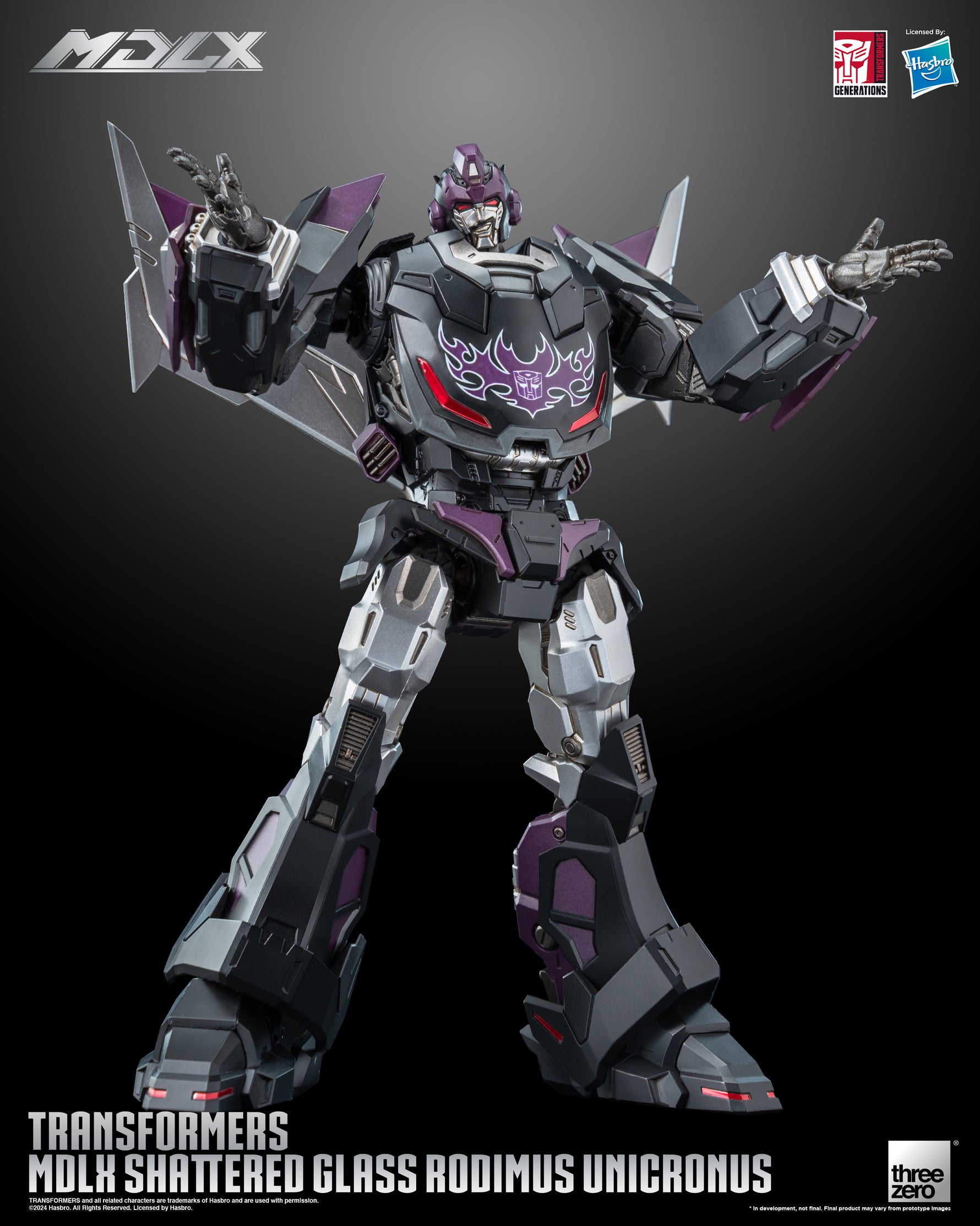 Threezero - Transformers - MDLX Shattered Glass Rodimus Unicronus ...