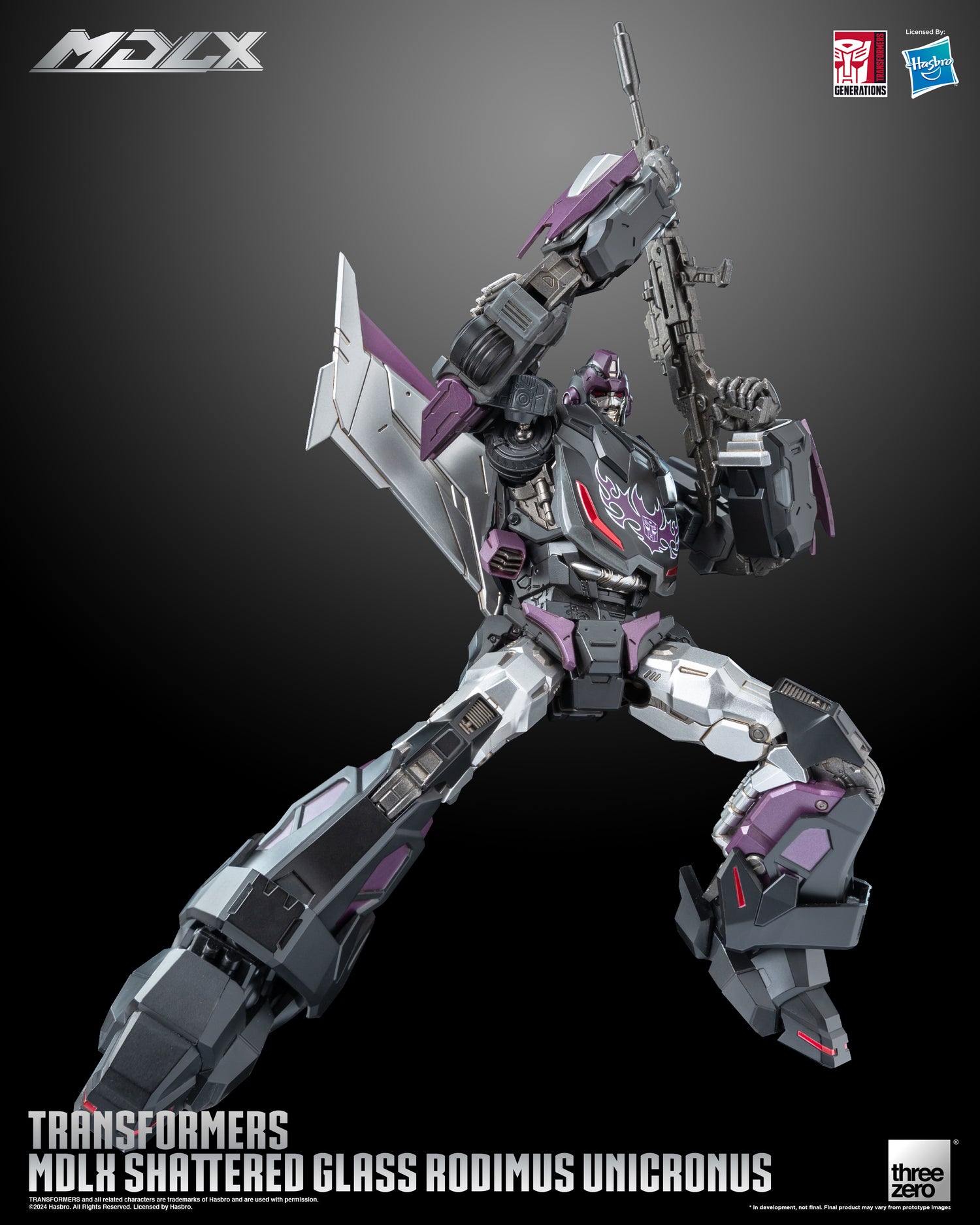 Threezero - Transformers - MDLX Shattered Glass Rodimus Unicronus ...