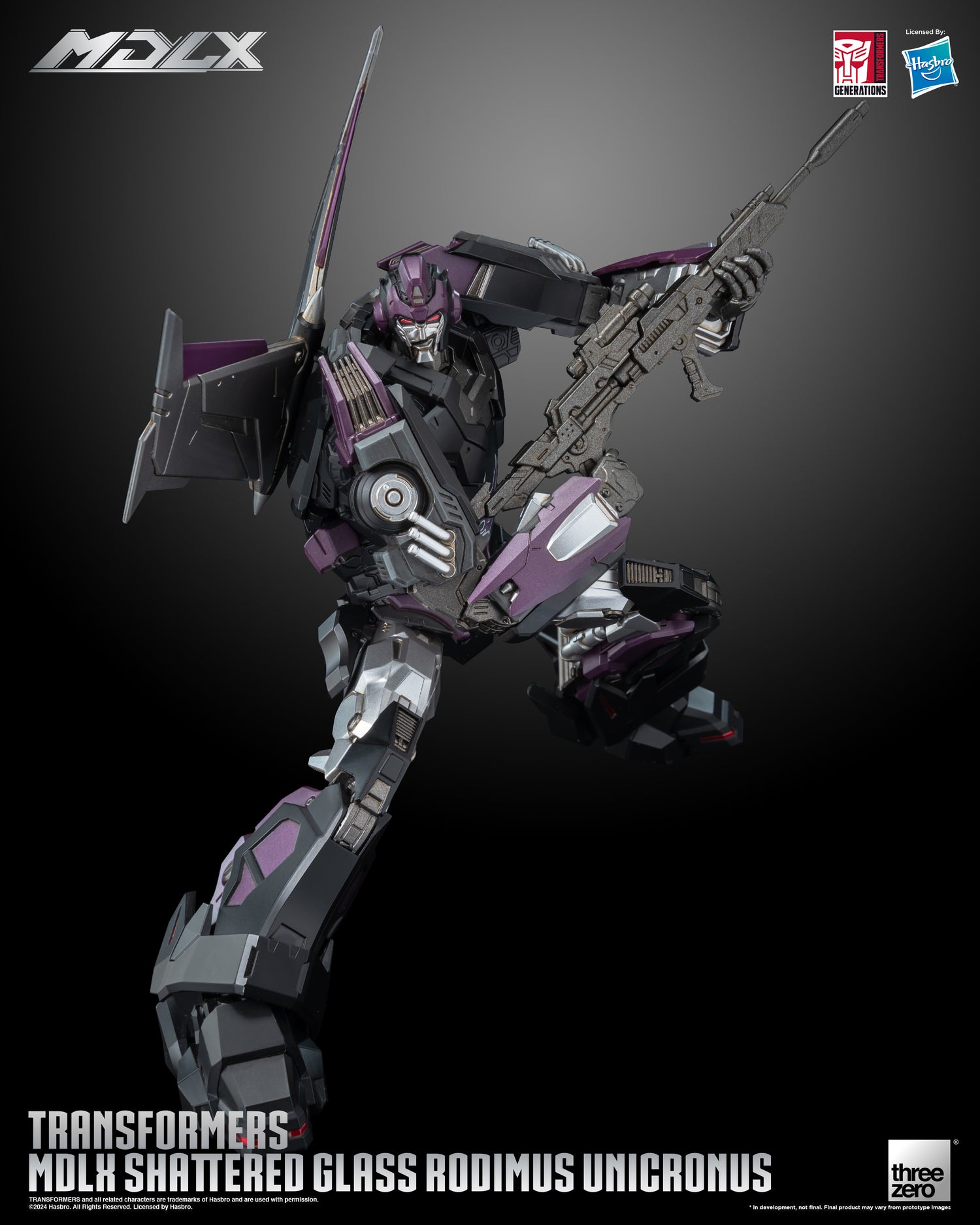 Threezero - Transformers - MDLX Shattered Glass Rodimus Unicronus ...