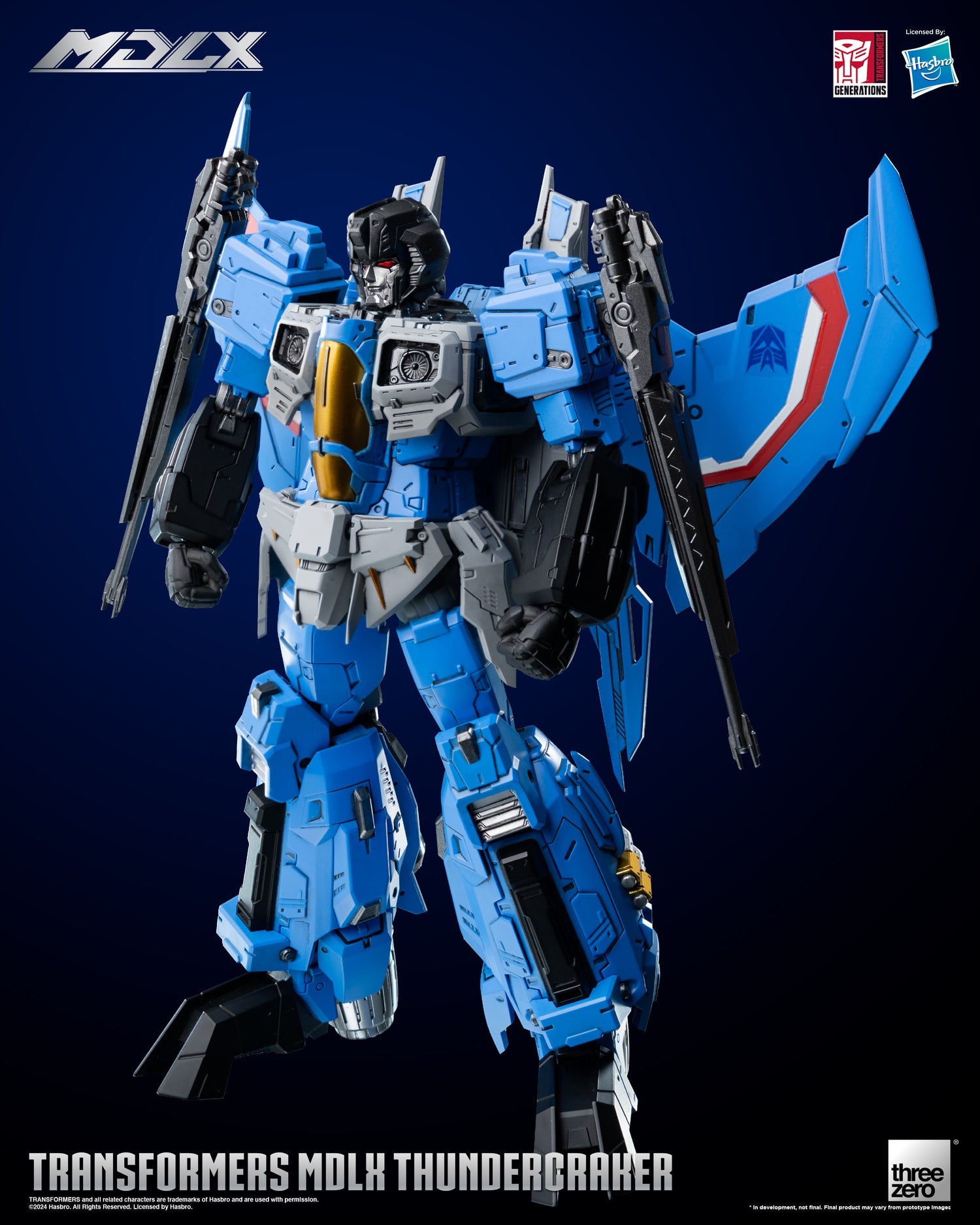 Threezero - Transformers - MDLX Thundercracker – Ages Three and Up