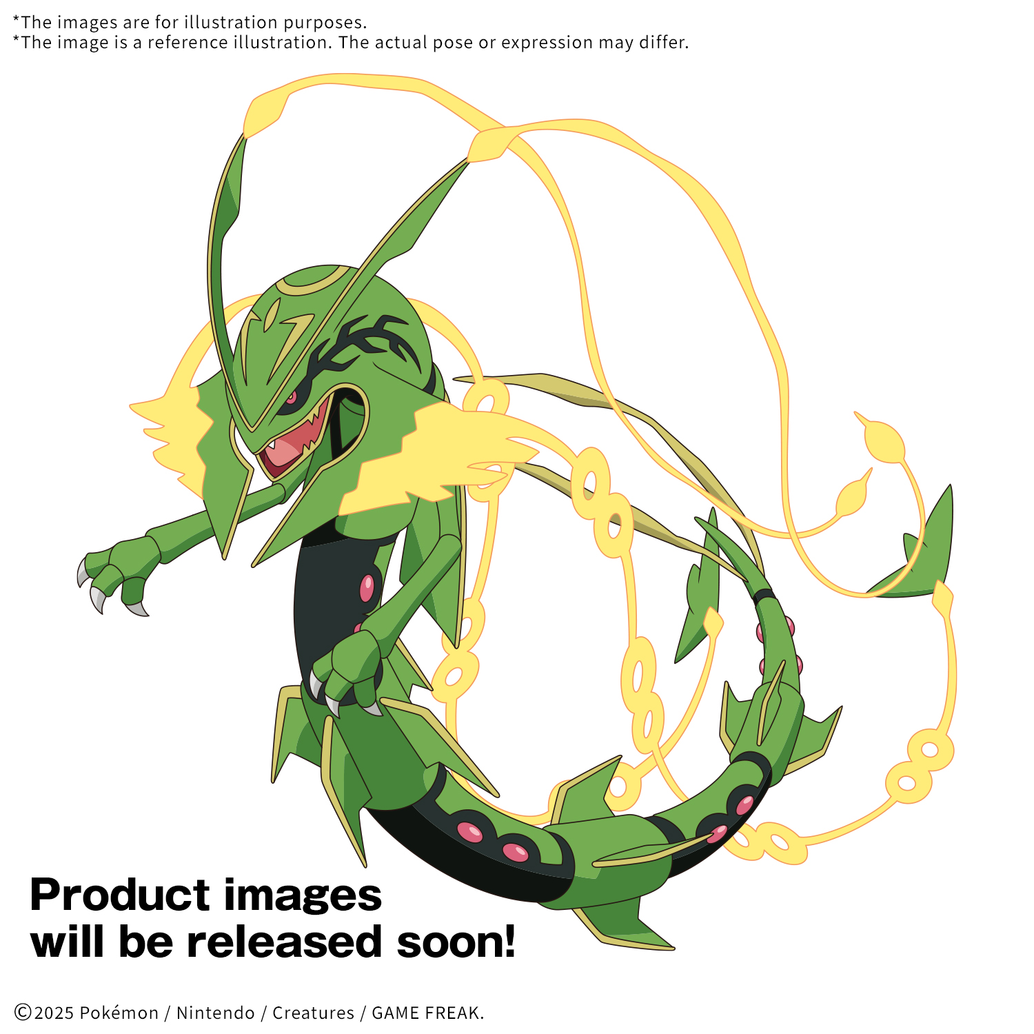 Bandai - Pokemon Model Kit - Mega Rayquaza – Ages Three and Up