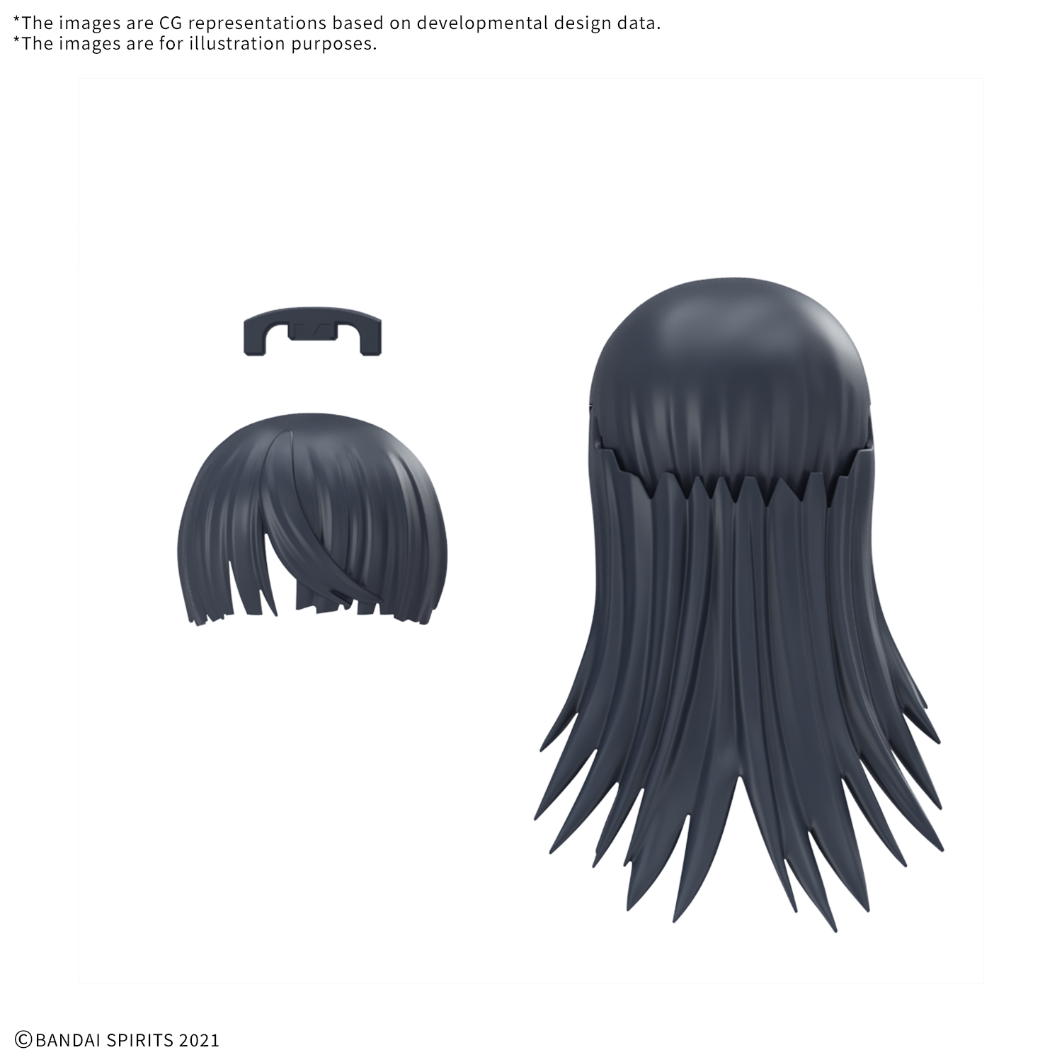 30 Minutes Sisters - Option Hairstyle Parts Vol. 12: Straight Hair 1 ...