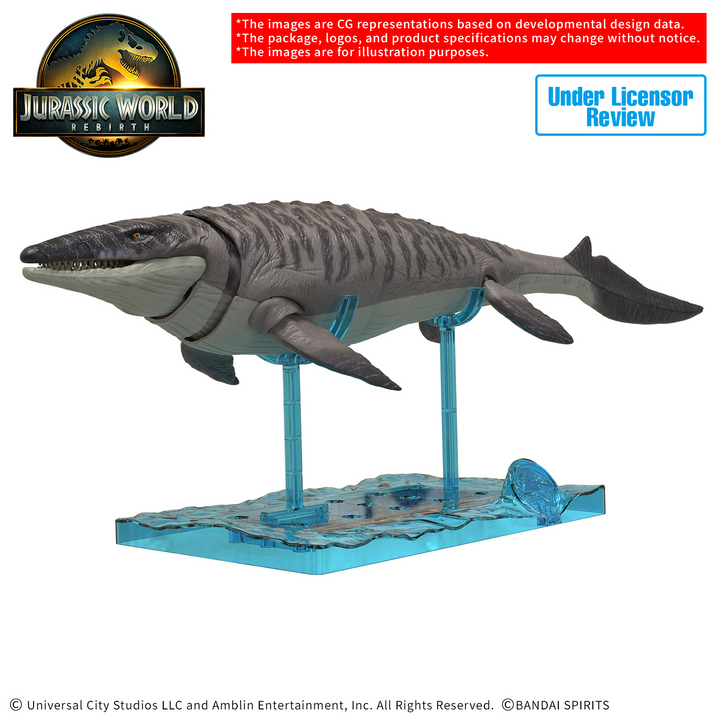 Bandai Plannosaurus Jurassic World Rebirth Mosasaurus Ages