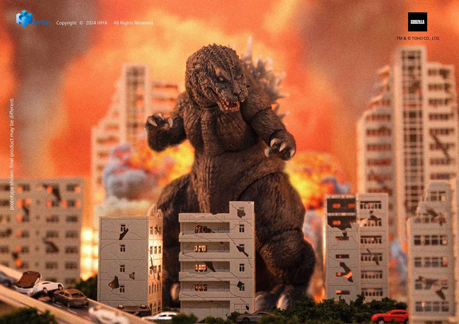 Hiya Toys - Exquisite Basic Series - Godzilla, Mothra, and King Ghidor ...
