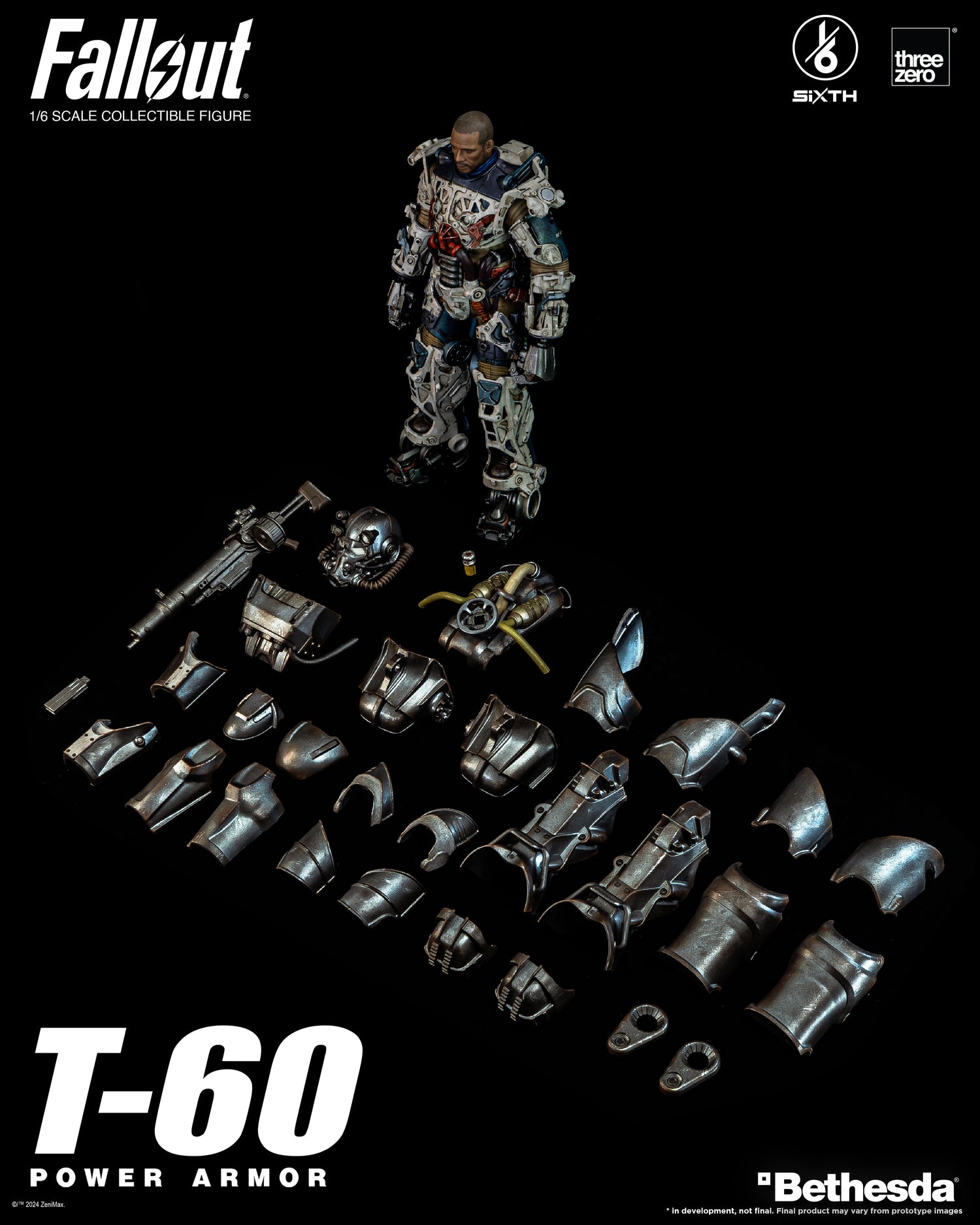 Threezero - Fallout - T-60 Power Armor – Ages Three and Up