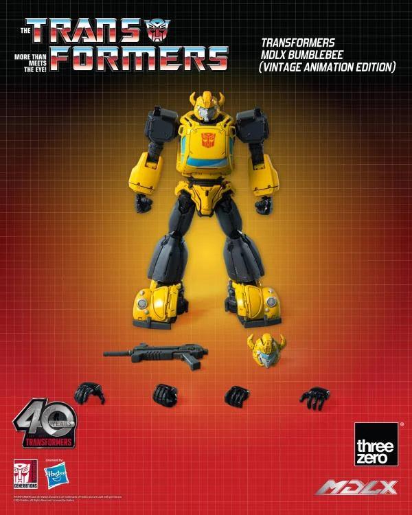 Threezero - Transformers - MDLX Vintage Animated Bumblebee – Ages Three ...