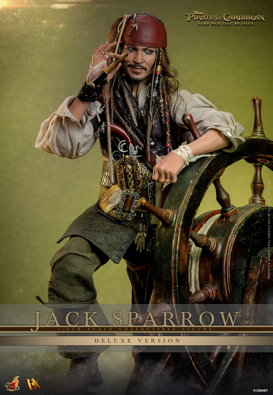 Hot Toys - Pirates of the Caribbean Dead Men Tell No Tales - Jack Spar ...
