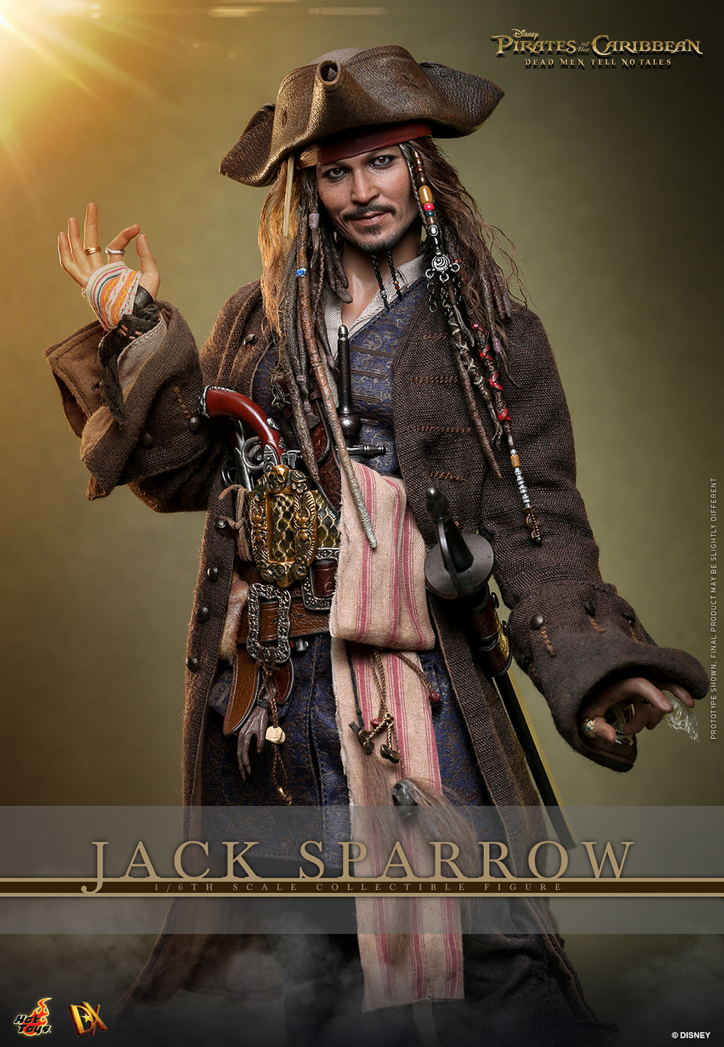 Hot Toys - Pirates of the Caribbean Dead Men Tell No Tales - Jack Spar ...