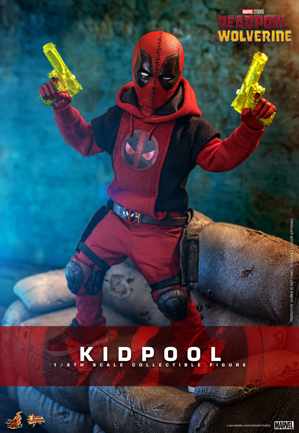 Hot Toys - Deadpool and Wolverine - Kidpool – Ages Three and Up