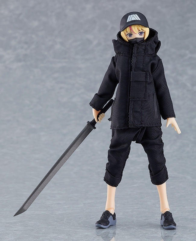 Max Factory - Figma Styles: Female Body [Yuki] with Techwear Outfit ...