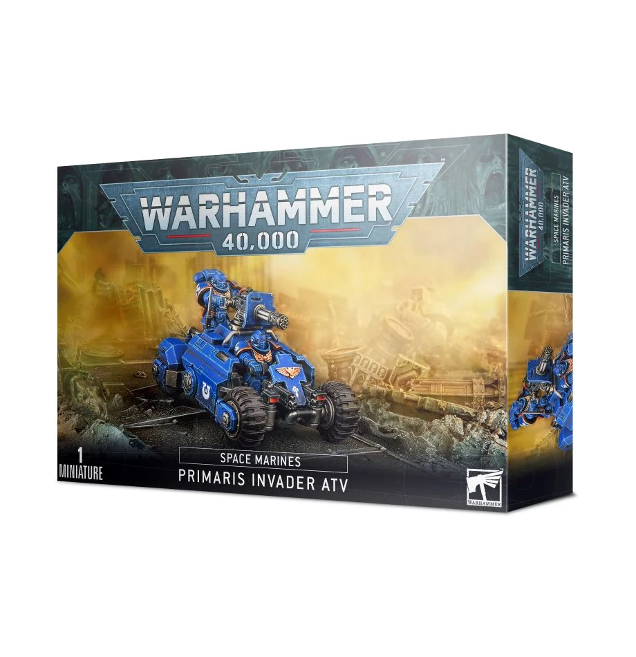 GWS - Warhammer 40K - Space Marines Primaris Invaders ATV – Ages Three ...
