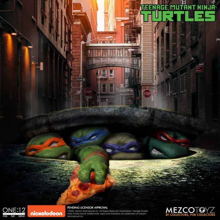 Mezco Toyz - One:12 Teenage Mutant Ninja Turtles Deluxe Box Set – Ages ...
