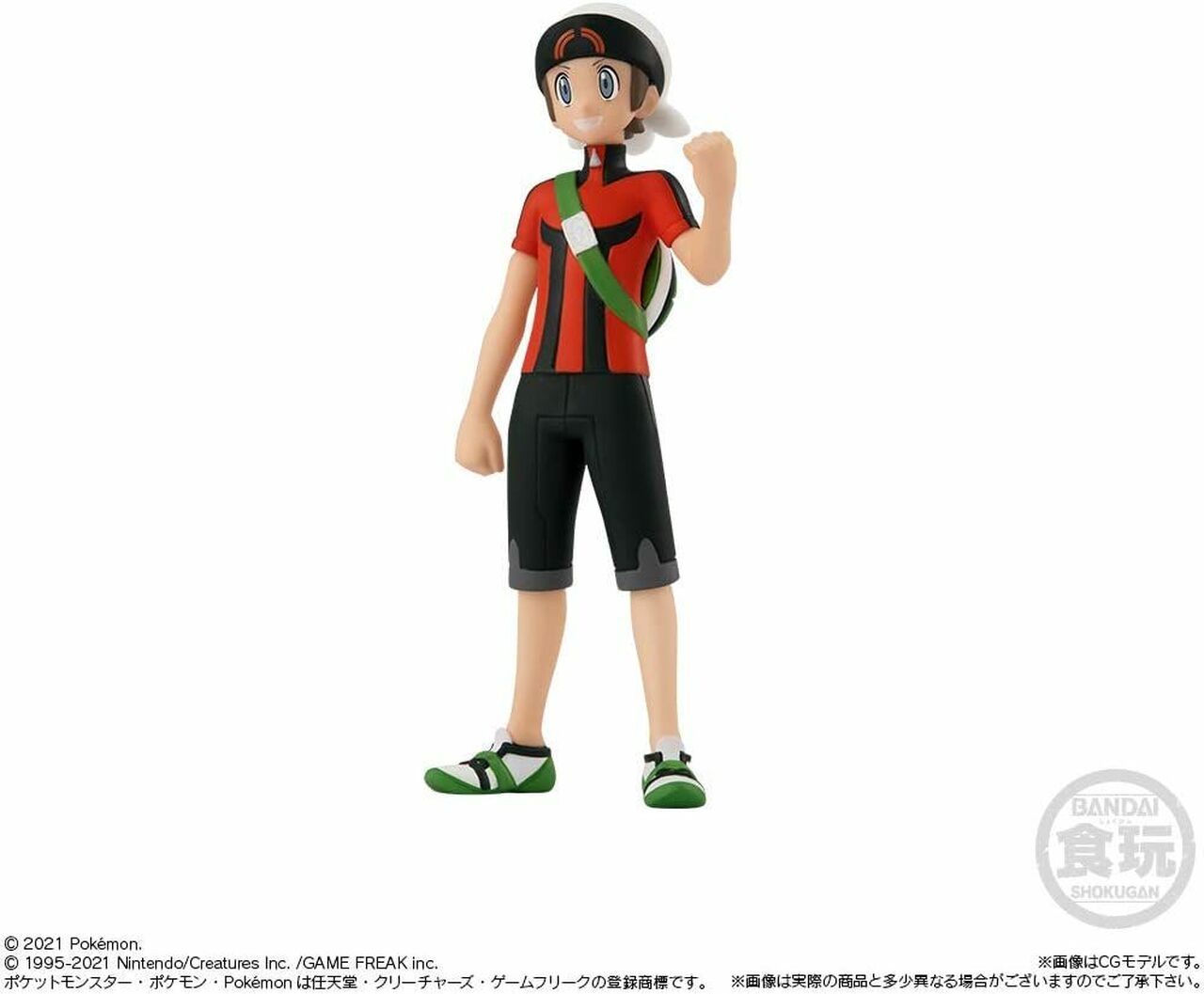 Bandai - Pokemon Scale World - Hoenn Region Figure: Brendan [ORAS Ver ...