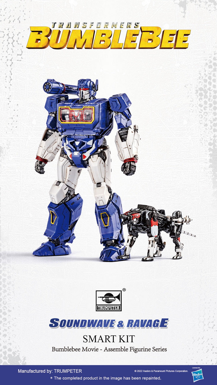 Trumpeter - Smart Model Kits - Transformers Bumblebee Movie: Soundwave ...