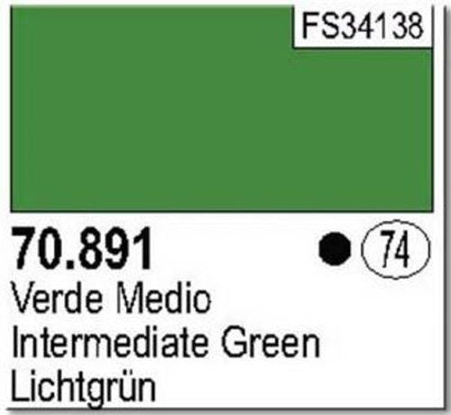 Vallejo - Model Air - 70891 Intermediate Green – Ages Three and Up