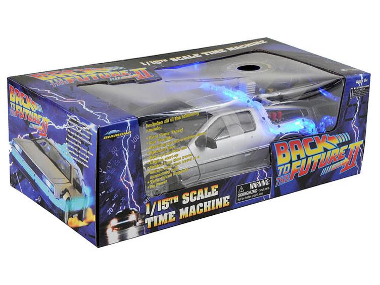 Diamond Select Toys - Back To The Future Part II - Time Machine 1/15th ...