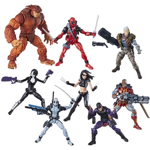 Marvel Legends - Deadpool Wave 1 Set of 7 – Ages Three and Up