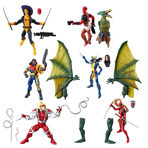 Marvel Legends - Deadpool Wave 2 - Set of 6 – Ages Three and Up