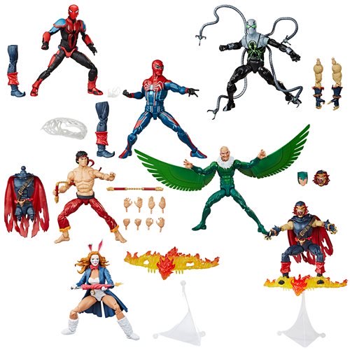 Marvel Legends - Spider-Man Wave 1 - Set of 6 – Ages Three and Up