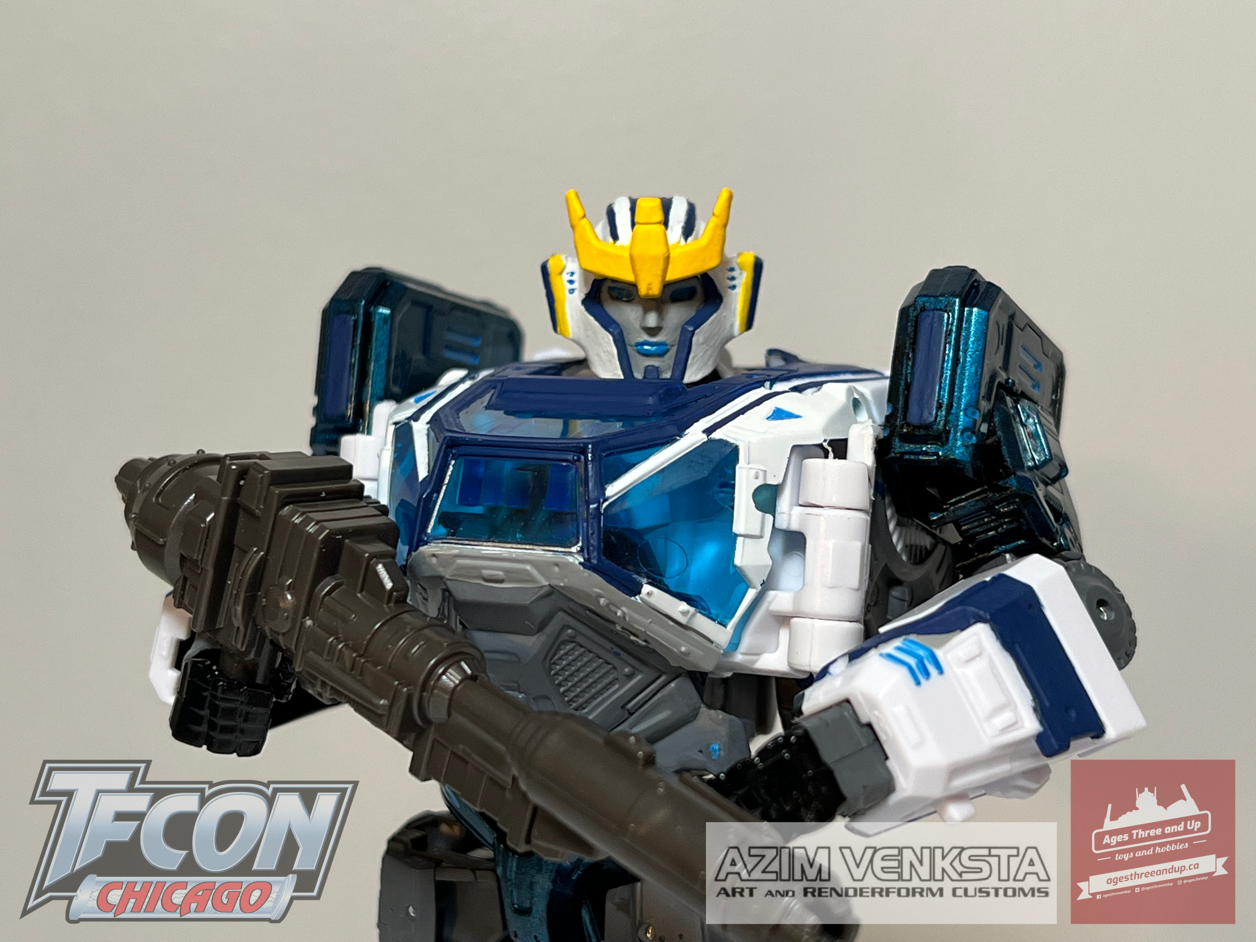 Renderform CC-02 Strong Armor Custom Class Kit – Ages Three and Up