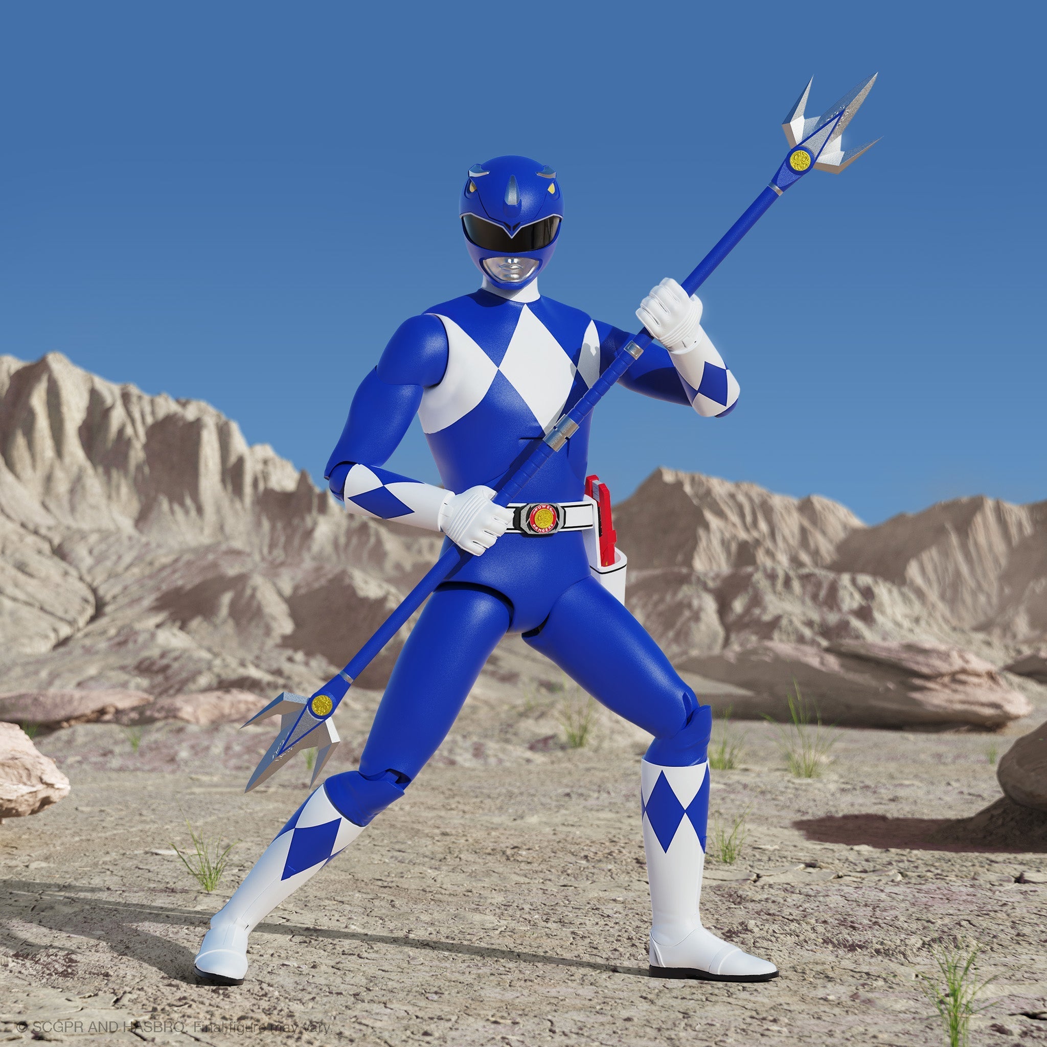 Super 7 - Mighty Morphin Power Rangers Ultimates Wave 3 - Blue Ranger ...