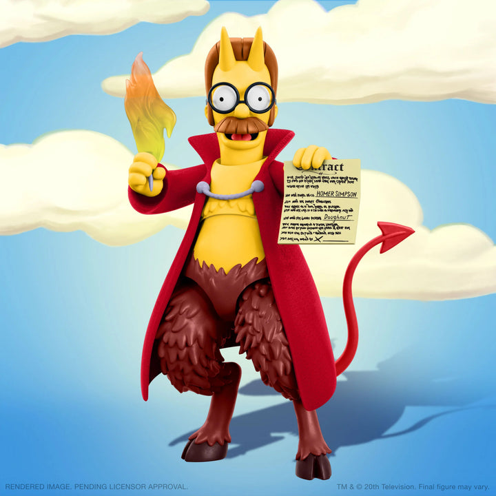 Super 7 - The Simpsons Ultimates: Devil Flanders – Ages Three and Up