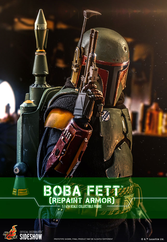 Hot Toys - The Mandalorian: Boba Fett (Repaint Armor) – Ages Three and Up